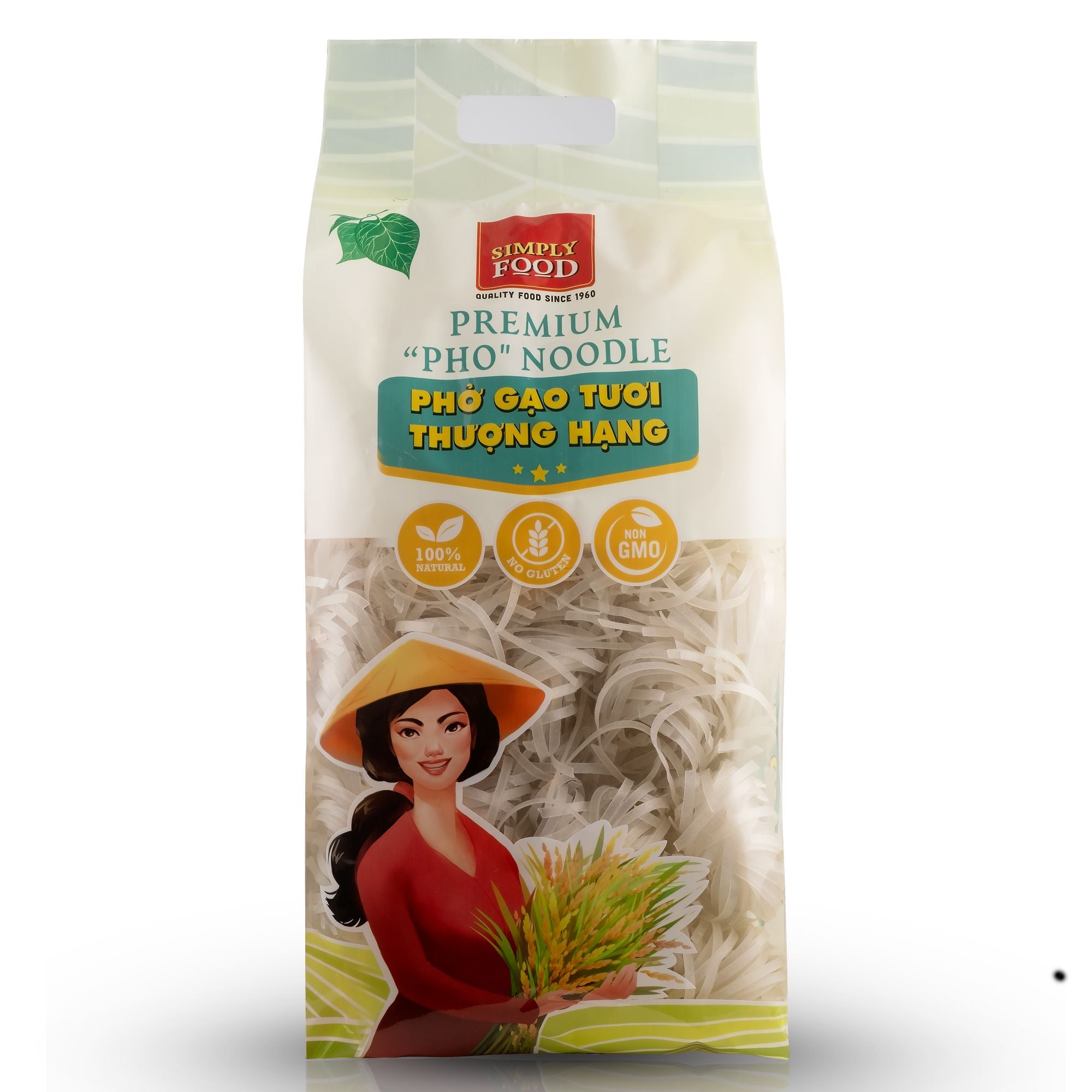 Pho Gao Vat - Premium Pho Style Rice Stick Noodles - 1 kilogram ...